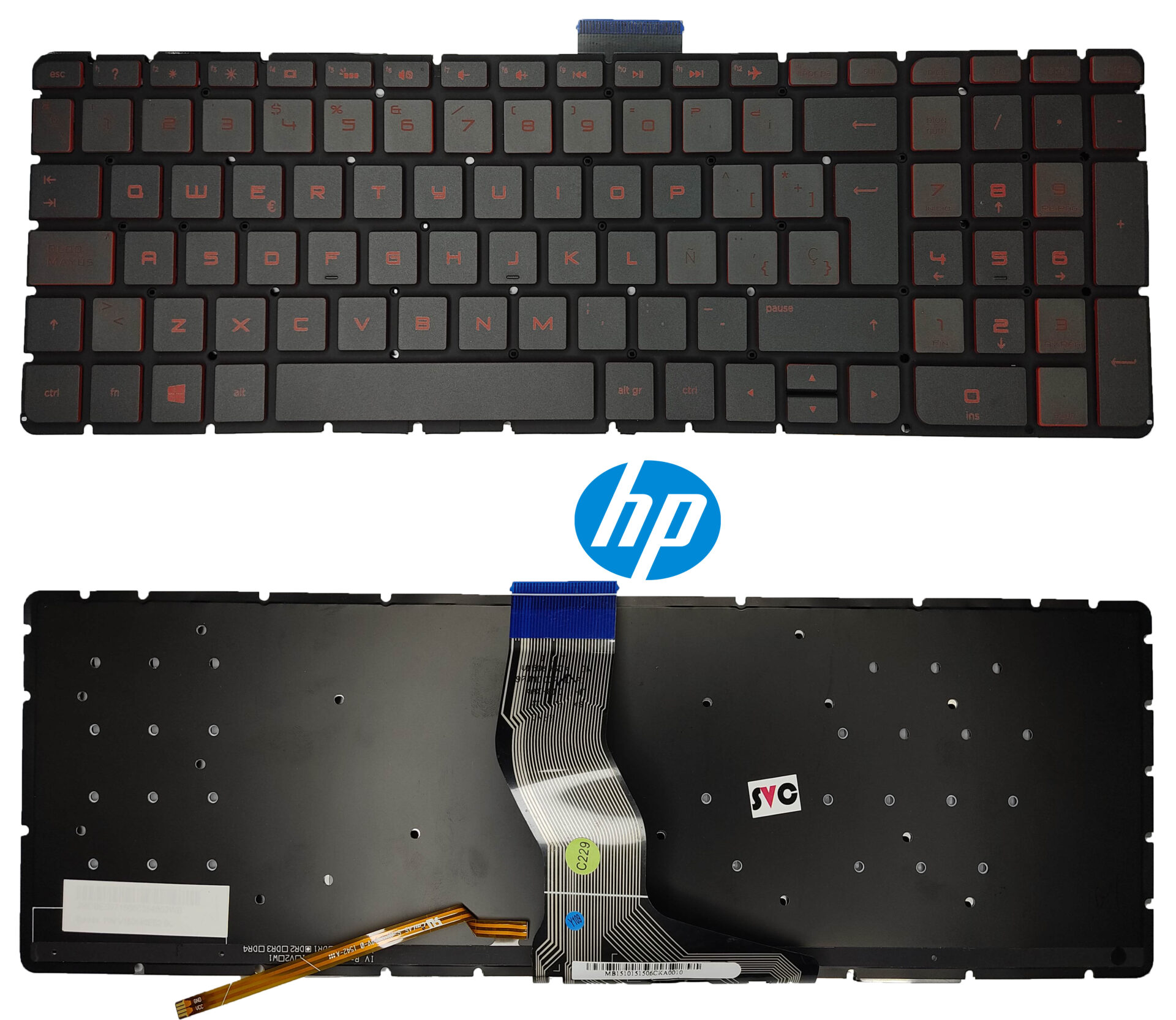 Teclado Hp 15 Ab 15 Au 15 Ak 15 Bc 17 Ab 15 Ab000 Serviclic